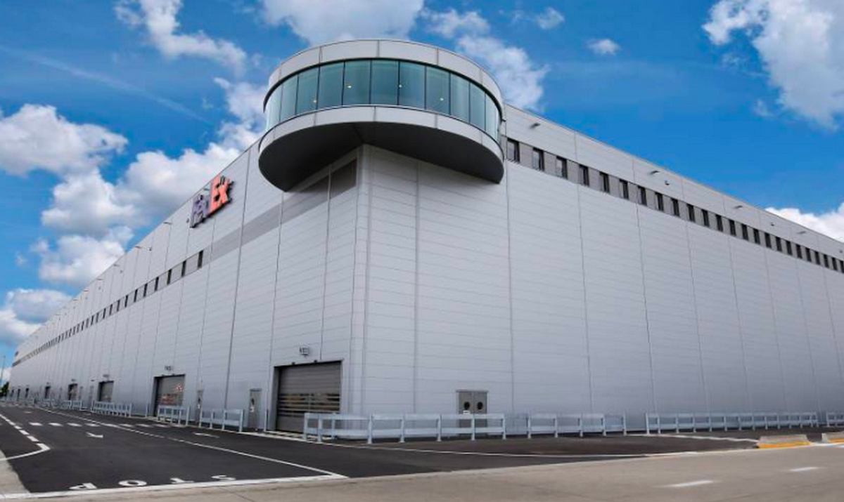 Création d’une maquette 3D lot serrurerie Centre de tri FEDEX